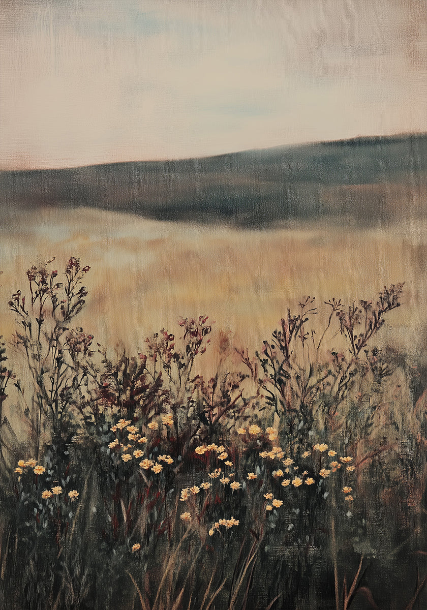 Landscape Flower Poster – Posterbox.se