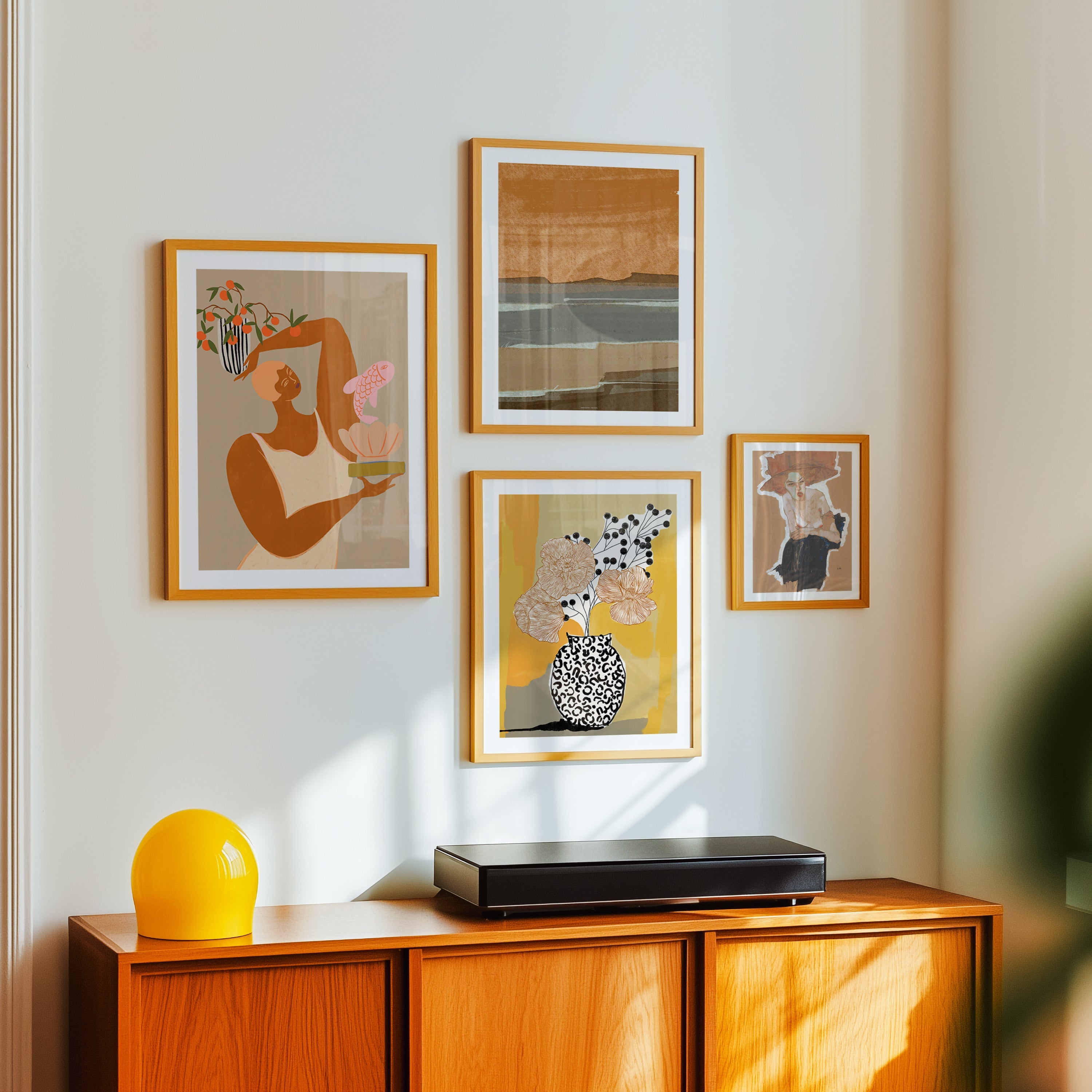Abstract Modern Gallery Wall Set Poster – Posterbox.se