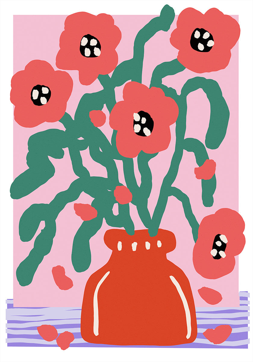 Flower Impression Poster – Posterbox.se