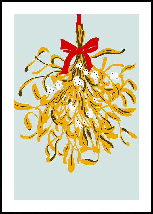 Mistletoe for Christmas Poster – Posterbox.se