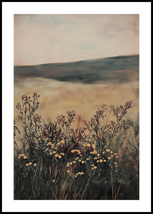 Landscape Flower Poster – Posterbox.se