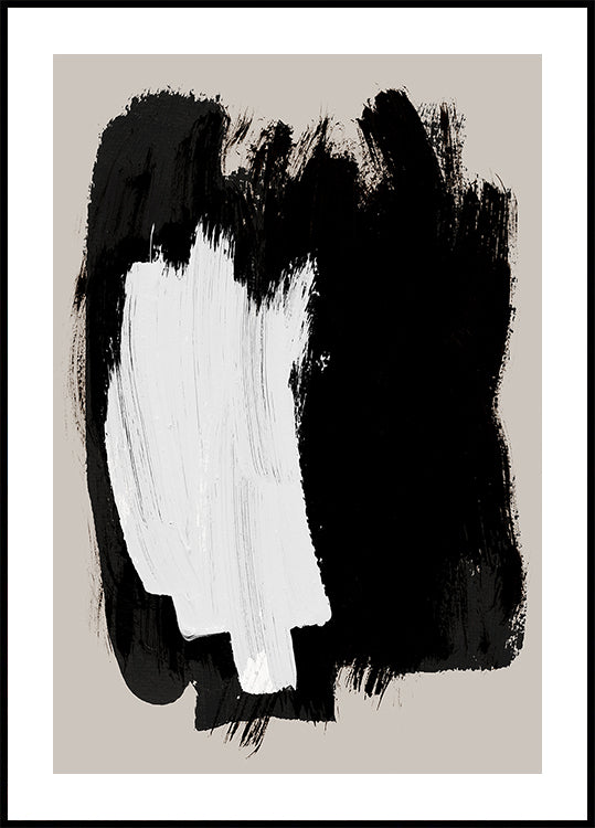 Abstract brush Poster – Posterbox.se