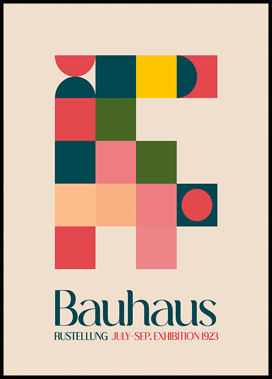Bauhaus Geometry Poster – Posterbox.se